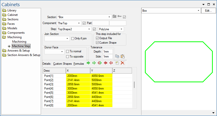 Vertex Position Properties